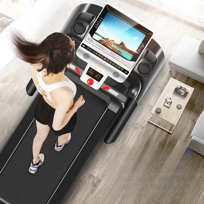 Commercial Smart Treadmill – Big Screen & Multi-Function
